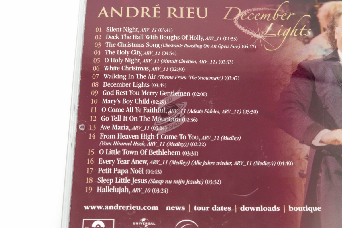 André Rieu – December Lights (Thailand Edition) – cdcosmos