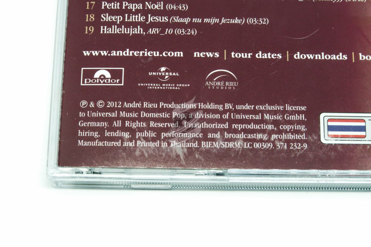 André Rieu – December Lights (Thailand Edition) – cdcosmos