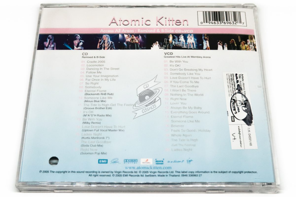 Atomic Kitten - Access All Areas - cdcosmos