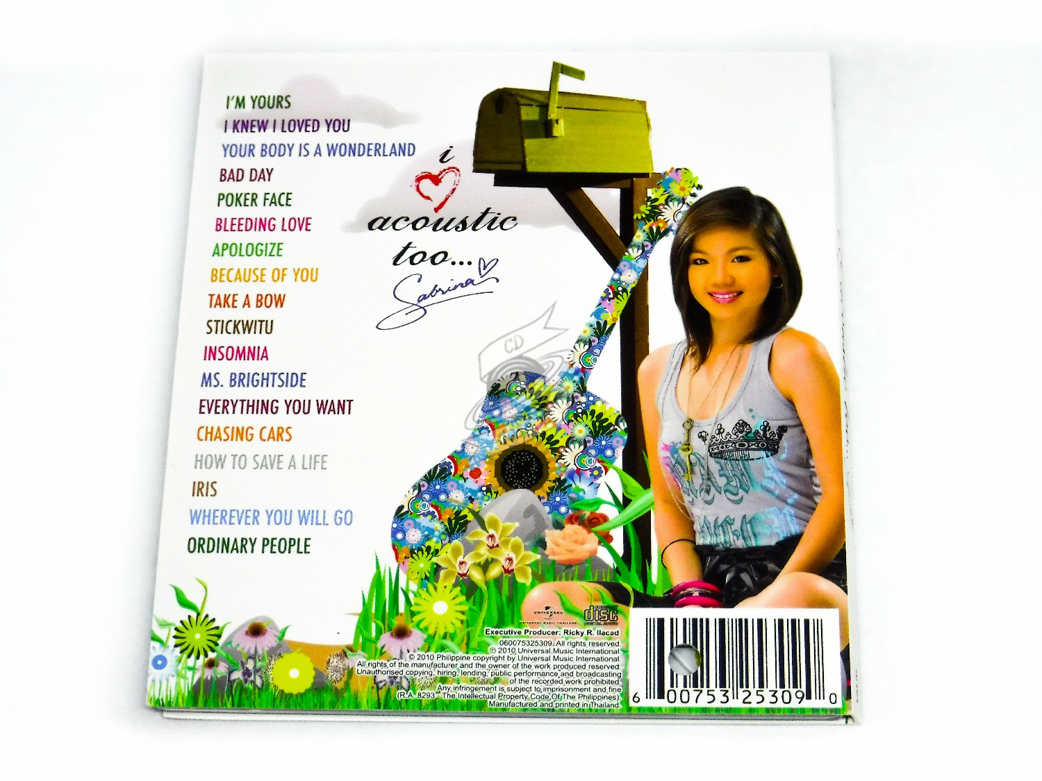 Sabrina - I Love Acoustic Too - cdcosmos