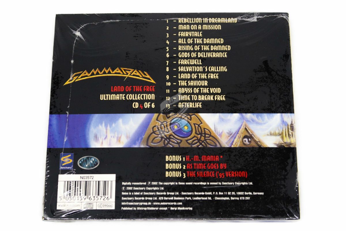 Gamma Ray - Ultimate Collection, Land Of The Free - cdcosmos