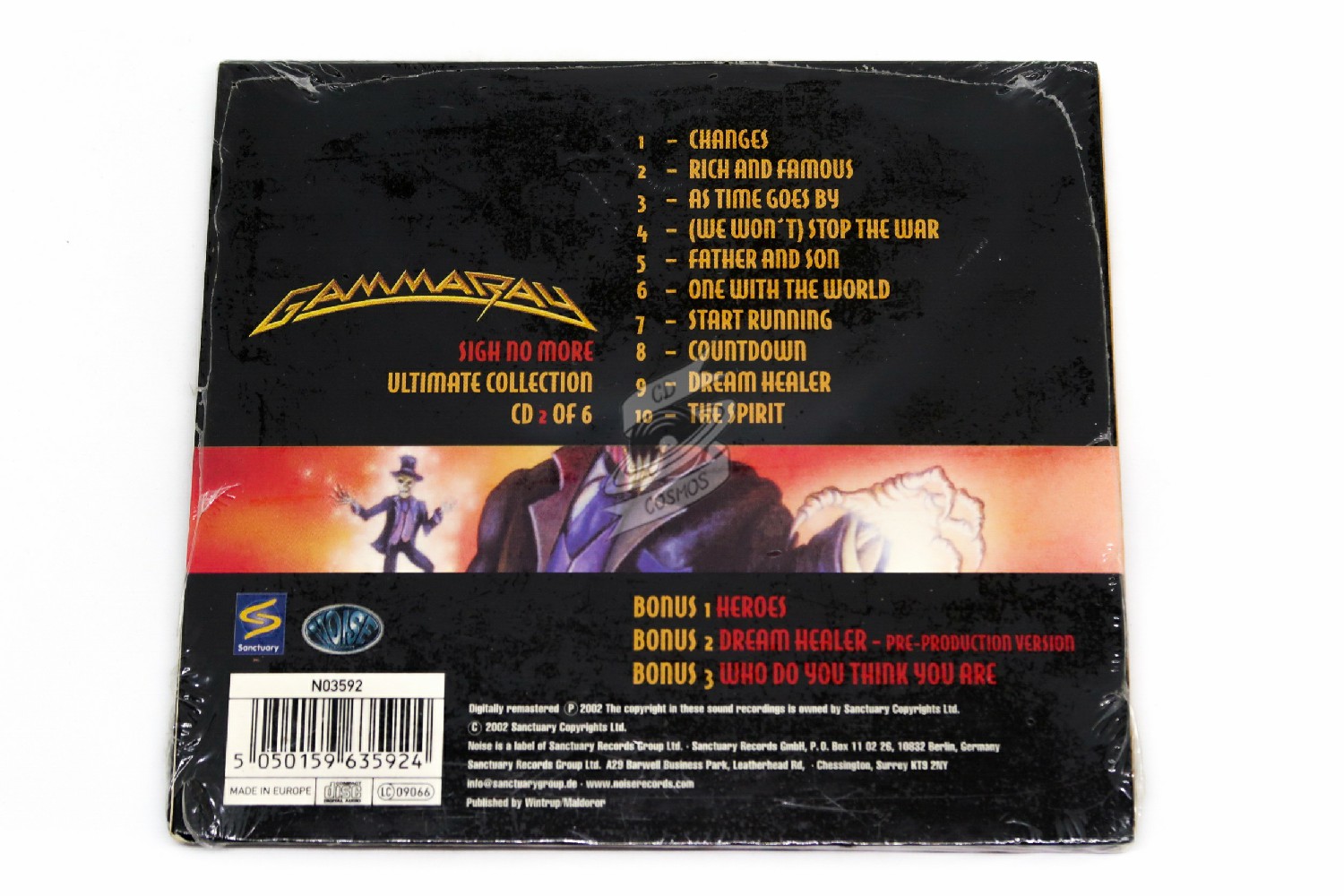 Gamma Ray - Ultimate Collection, Sigh No More - cdcosmos