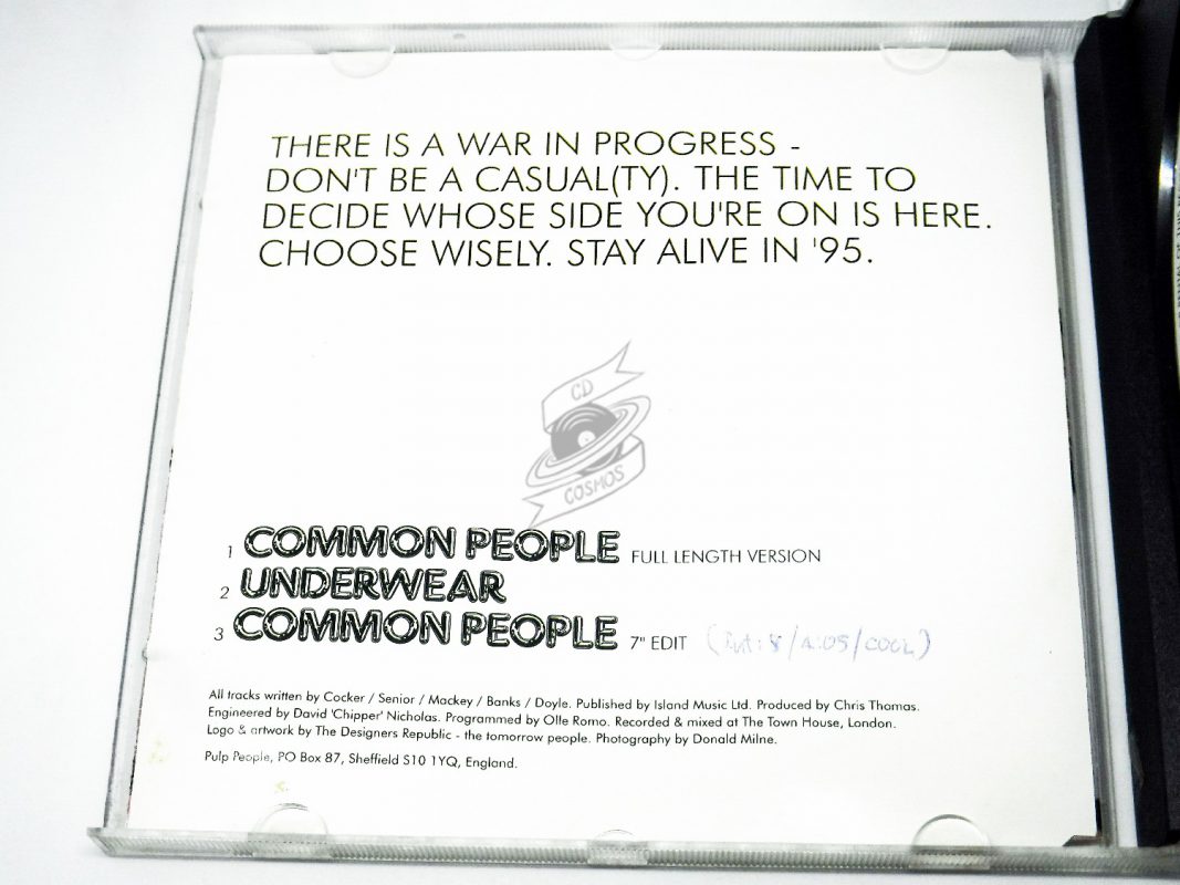 Pulp - Common People - cdcosmos