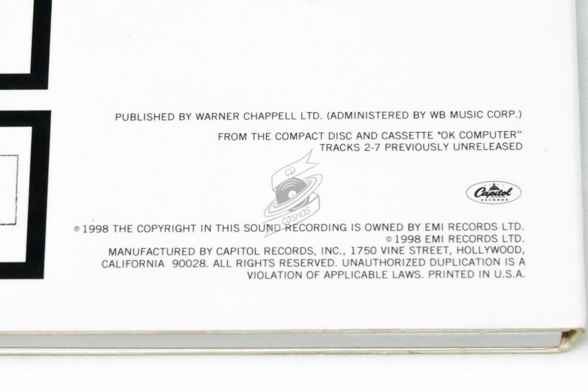 Radiohead - Airbag How Am I Driving? - cdcosmos