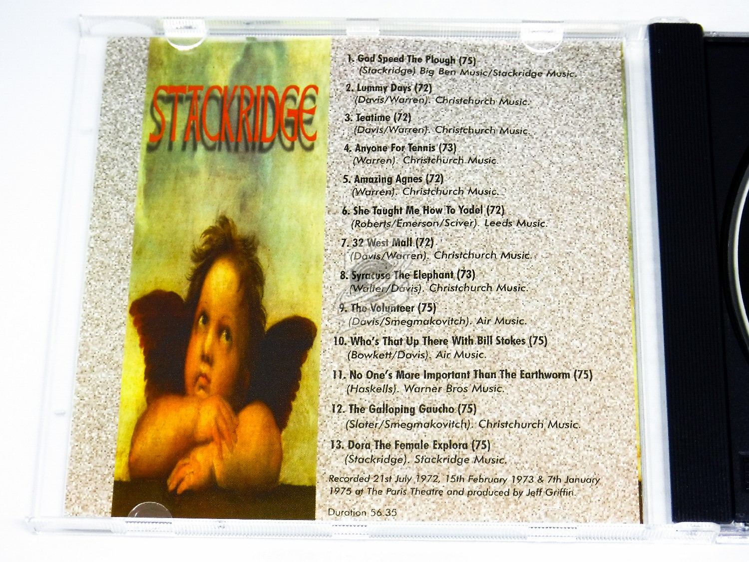 Stackridge - BBC Radio 1 Live In Concert - cdcosmos