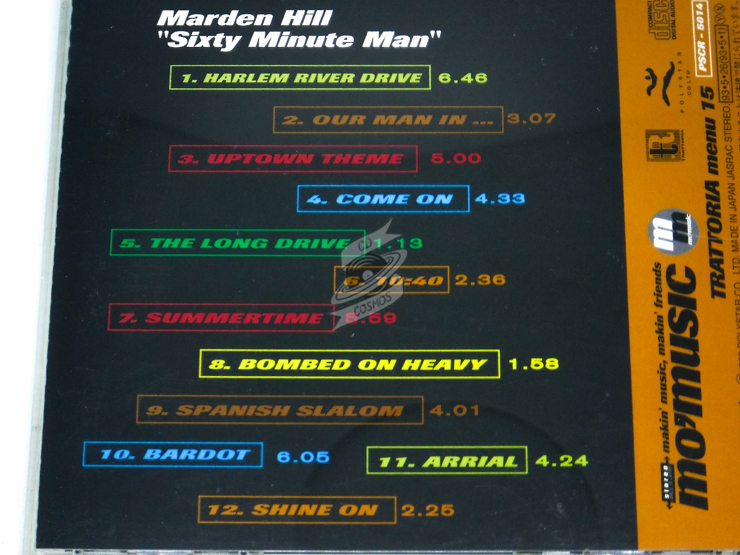 Marden Hill - Sixty Minute Man - cdcosmos