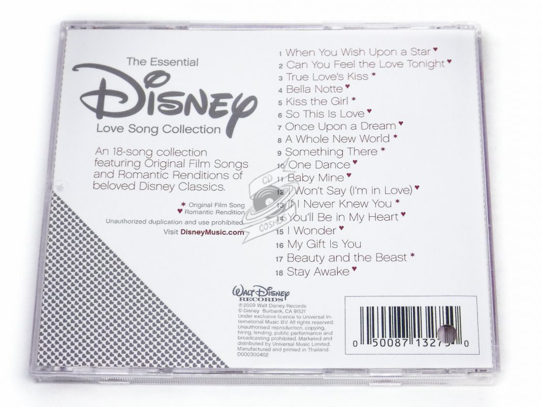 The Essential Disney Love Song Collection - cdcosmos