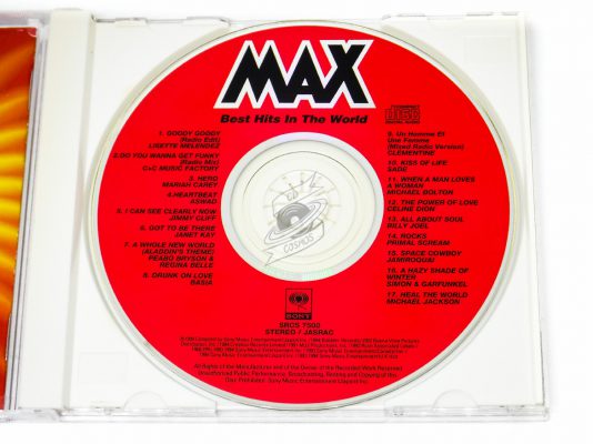Max Best Hits In The World - cdcosmos